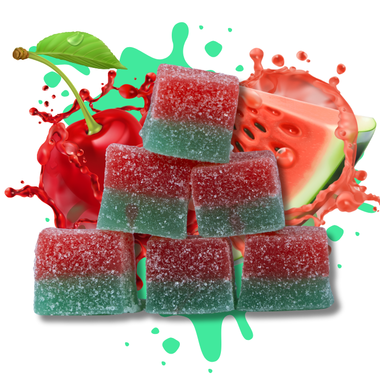 Double-Stacked BITEZ Gummies – Ocho Extracts